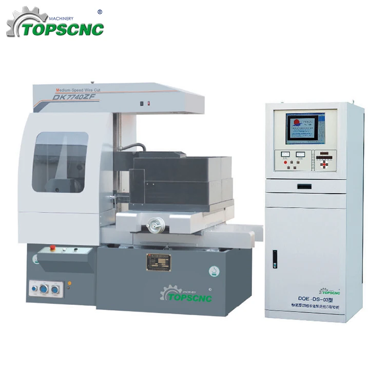 Cnc Spark Erosion Wire Cut Edm Machine With Cnc Wire Cut Controller ...