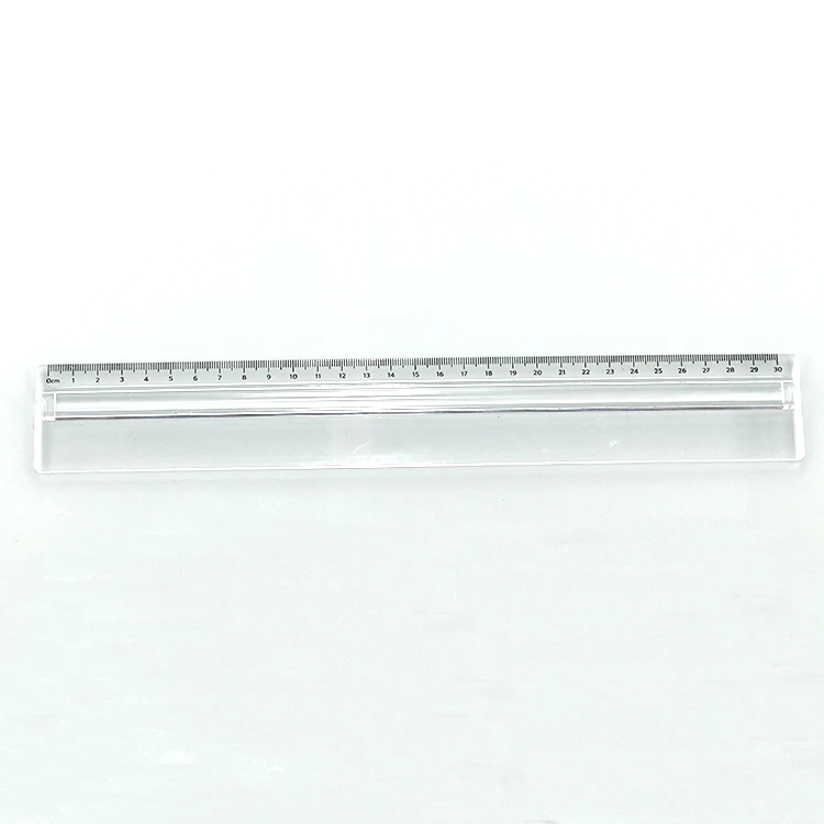 Mr3004 300mm Clear Plastic Magnifying Ruler,Ruler Magnifier - Buy ...