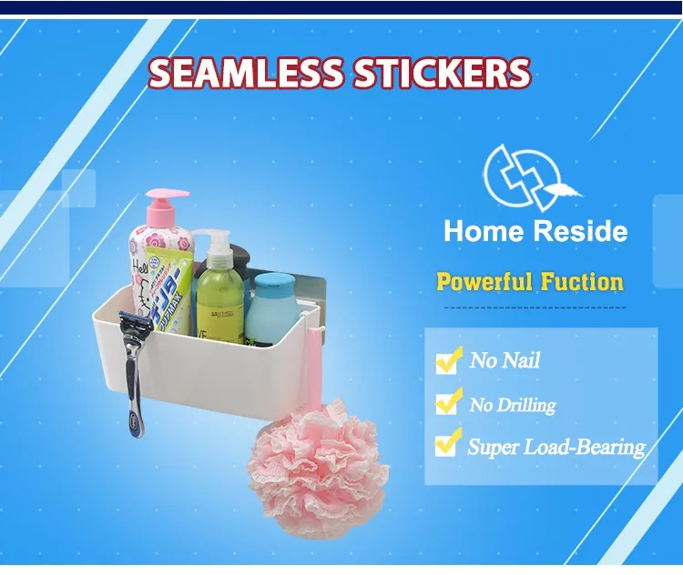 Factory Wholesale Plastic Shower Shampoo Holder Storage Holder Rack ...