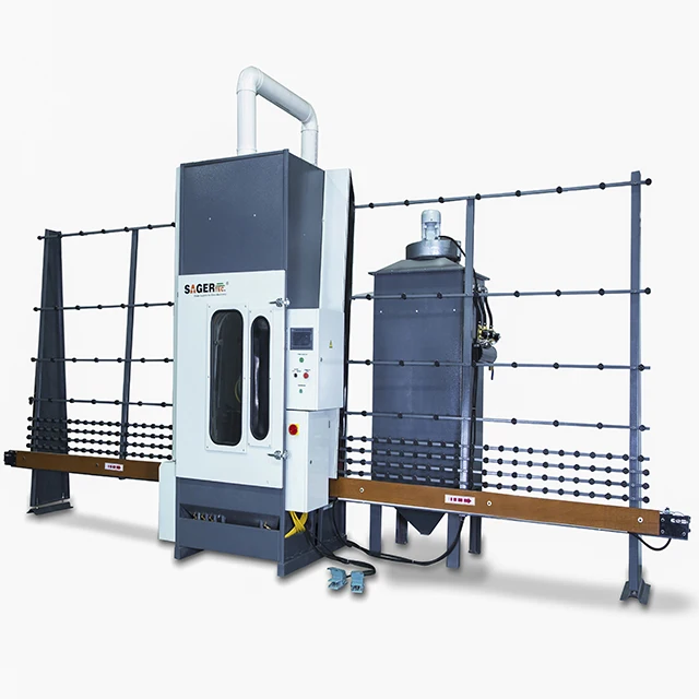 Manufacturer Supply Glass Sandblasting Machine Full Automatic Glass ...
