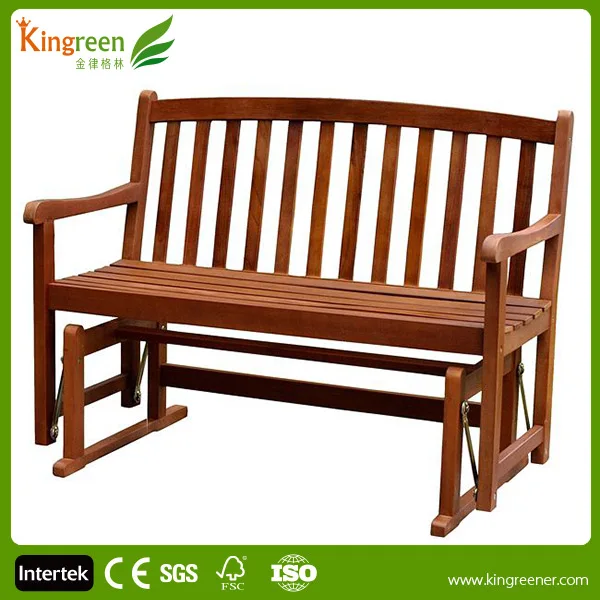 Kingreen Wpc Two Seat Garden Bench Wood Plastic Composite Uv Garden ...