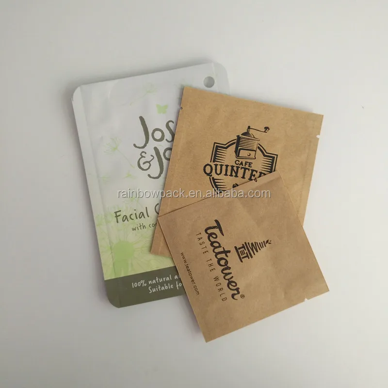 Biodegradable Cosmetic Sachets - Perfect for Sample Packs