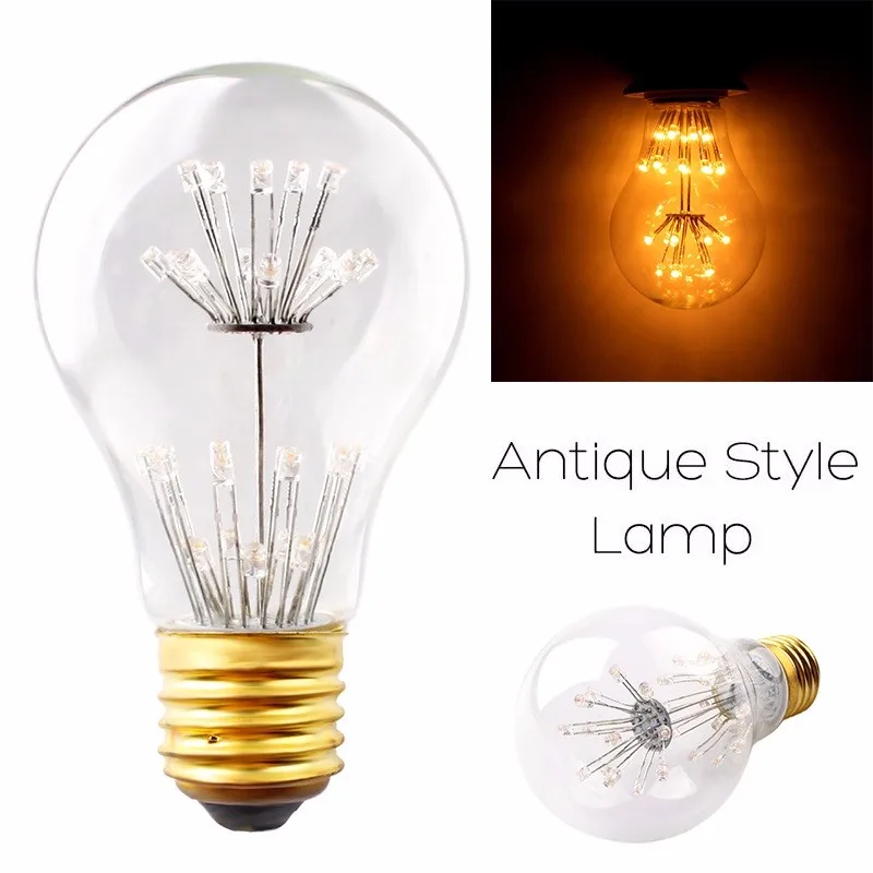 LED Sky Light Bulb - 3W, 110V, 240V, E26 E27 Base Type