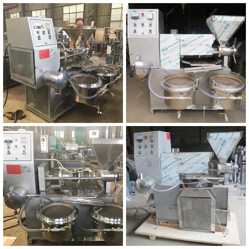 Automatic Rice Bran Olive Cooking Oil Extraction Making Machine Price ...