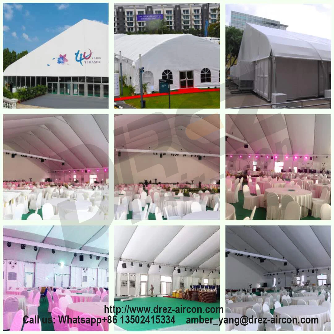 Outdoor Marquee Event Packaged Ac Units 10ton Industrial Air ...