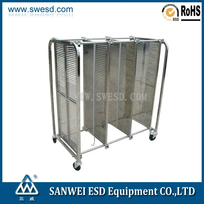 Vertical Esd Pcb Magazine Storage Trolley - Buy Esd Pcb Trolley,Esd ...