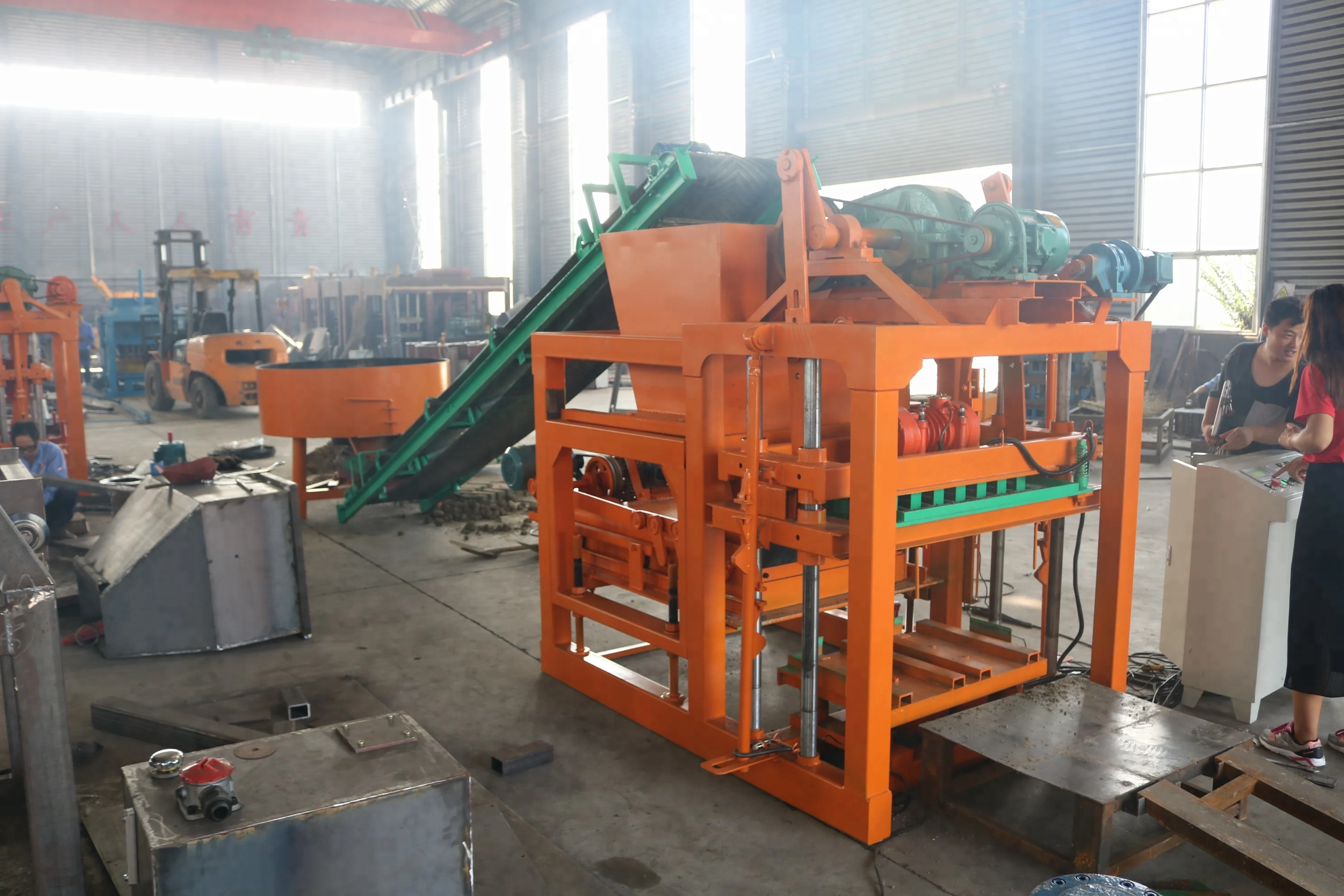 Ordinary 4 5 6 Inch CHB Concrete Hollow Blocks Maker for Sale