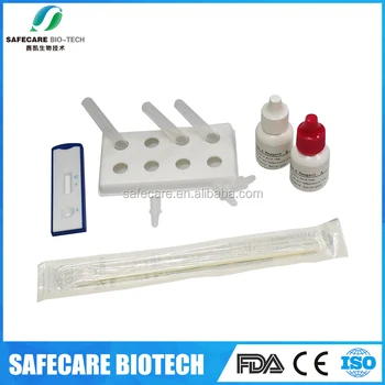 One Step Group A Streptococcal (strep A) Antigen Rapid Test Kit - Buy ...