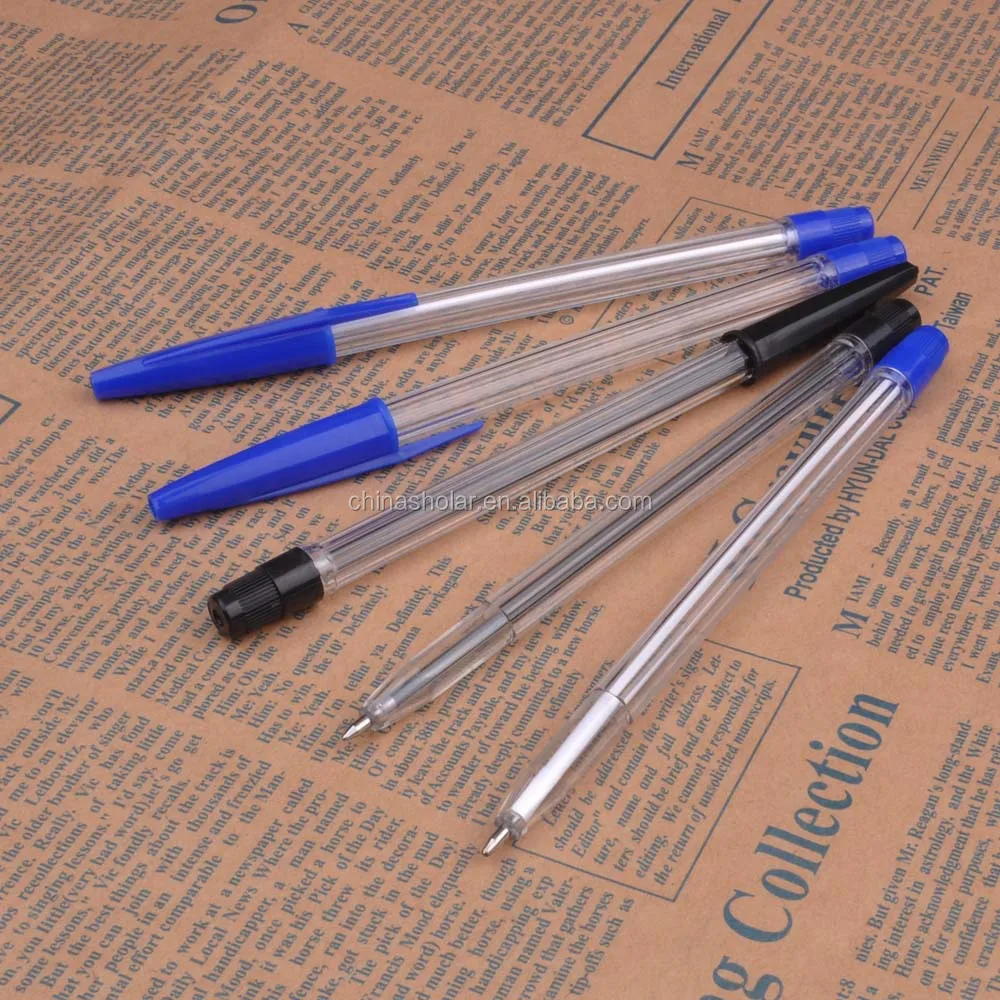 China Manufacturer Wholesale Simple Cheap Plastic Ballpoint Pen - Buy ...