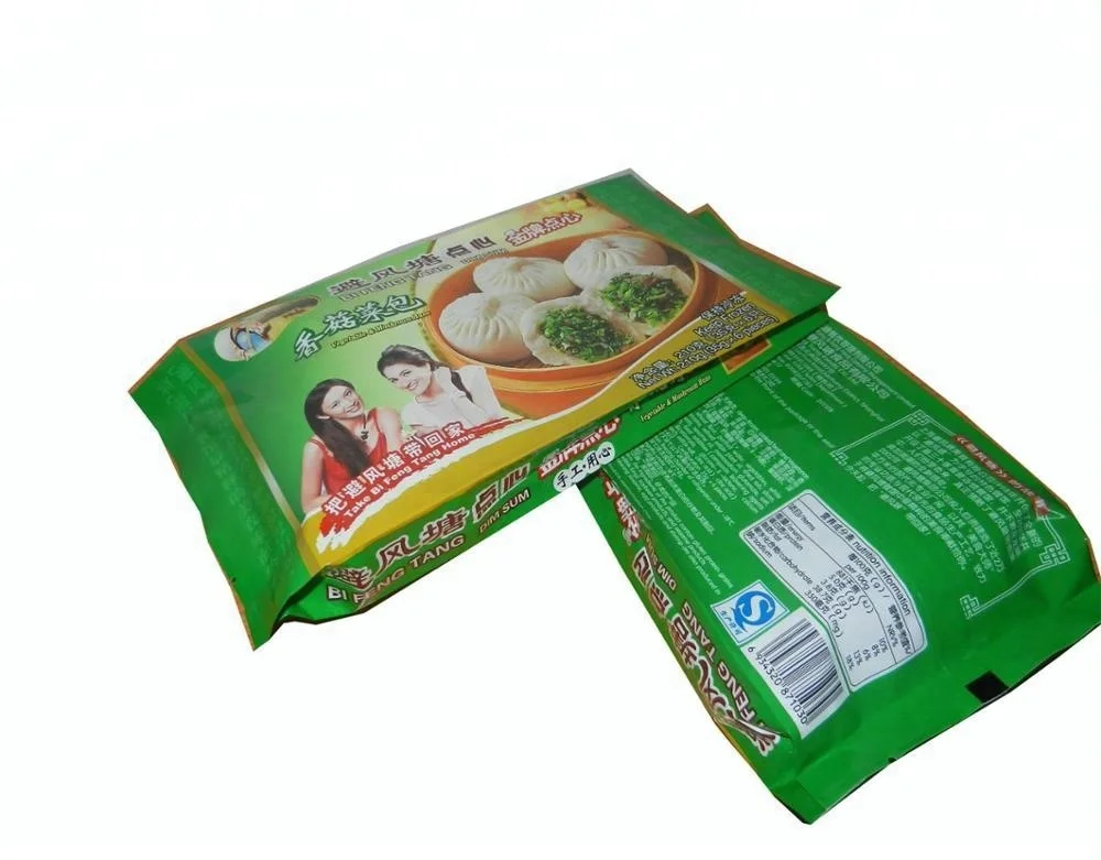 Frozen Dumplings Food Packaging Bag With Side Gusset - Buy Frozen Food ...
