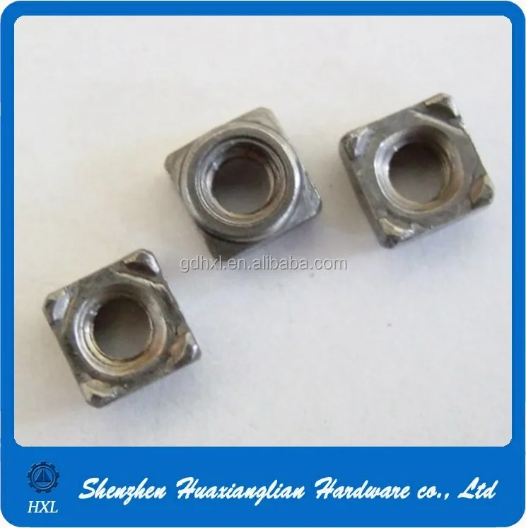 M4 M5 M6 M8 M10 M12 M14 M16 Din928 Standard Square Weld Nuts - Buy Weld ...