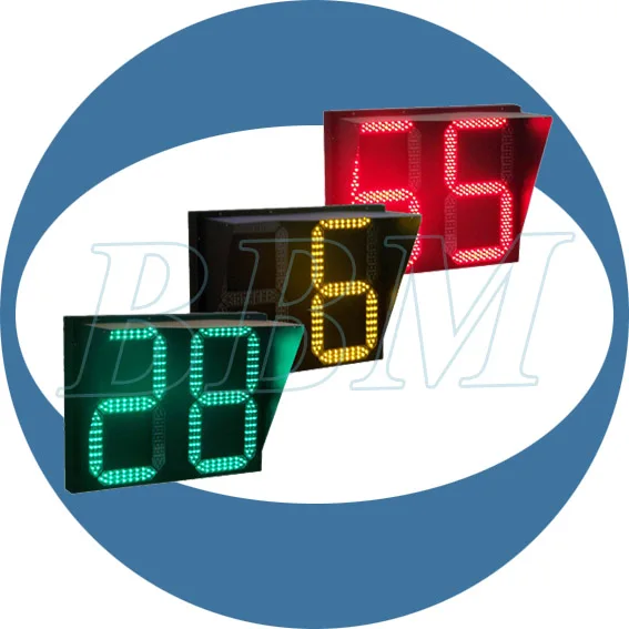 Traffic Light 7 Segment 2 Digits Led Display - Buy 7 Segment Traffic ...