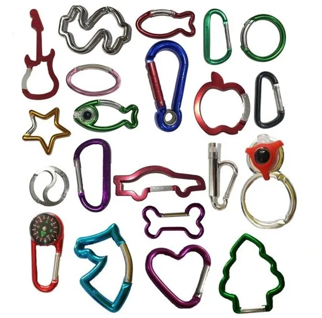 Custom Dog Shaped Metal Carabiner - Durable & Versatile