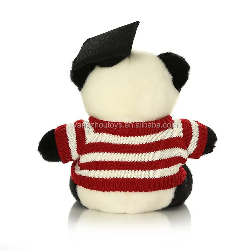 Hot Sale Graduation Panda Plush Toy Doctor Panda Stuff Toy - Buy ...
