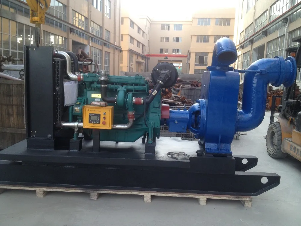 6 Inch Self Priming Diesel Driven Trash Water Pump - Buy Diesel Water ...