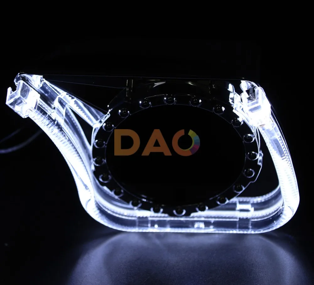 Dao Bi Xenon Projector 2.5inch/3.0 Inch H1 4300k Led Angle Eyes Crystal ...