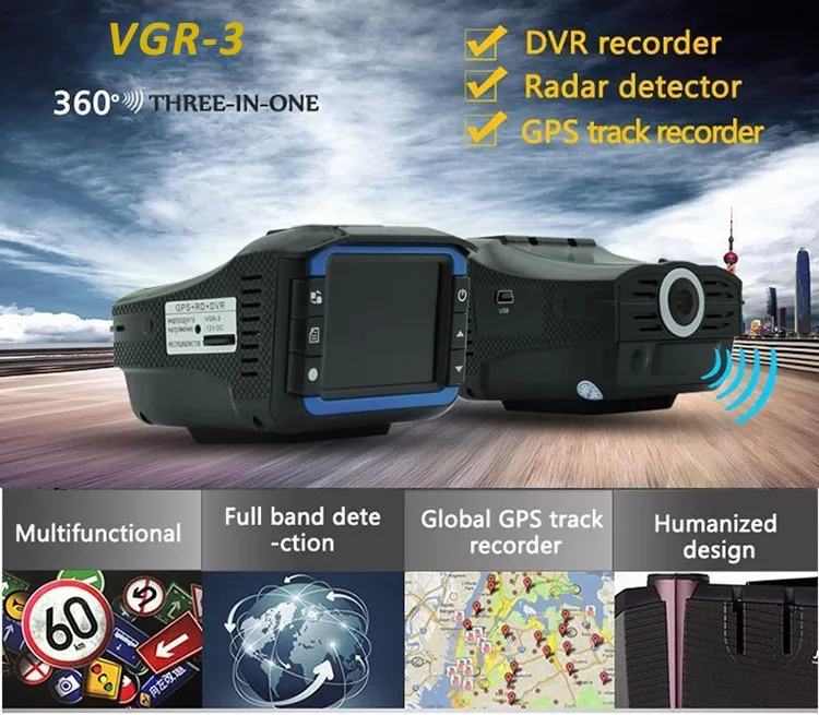 Manual Car Dual Camera Hd720p Dvr Vgr-3 Night Vision - Buy Manual Car ...
