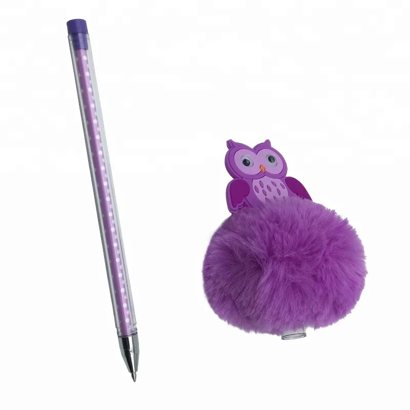 Fluffy Unicorn Ball Pen,Pom Pom Unicorn Pen - Buy Pom Pom Pen,Pink ...