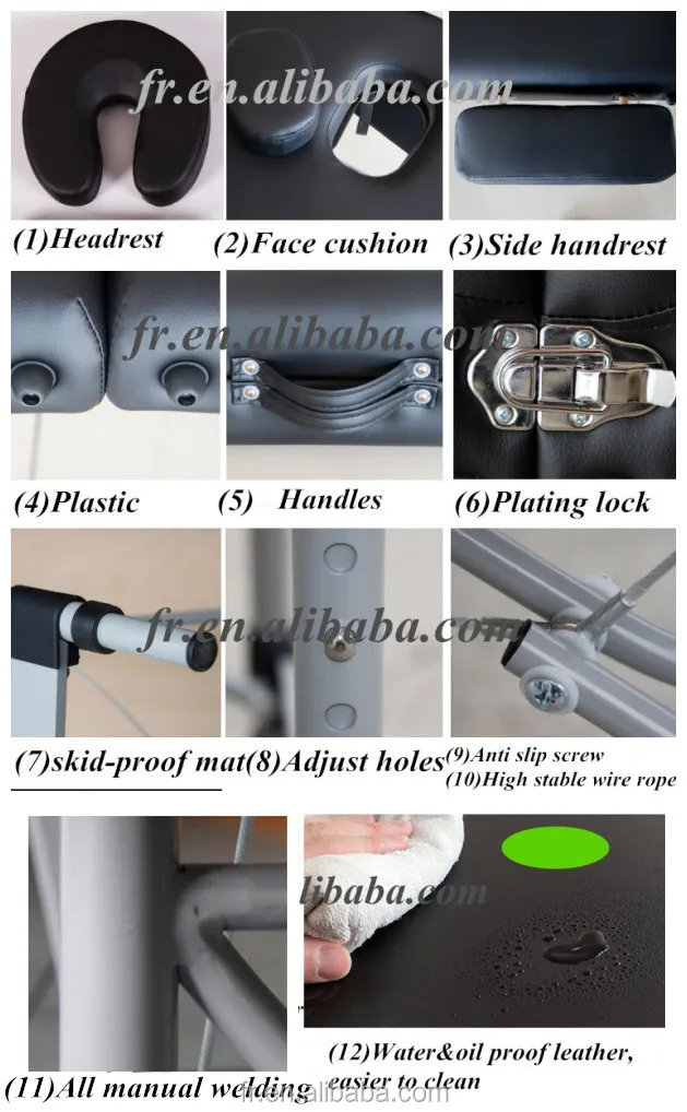 3section Portable Cheap Ayurveda Portable Steam Massage Table - Buy ...