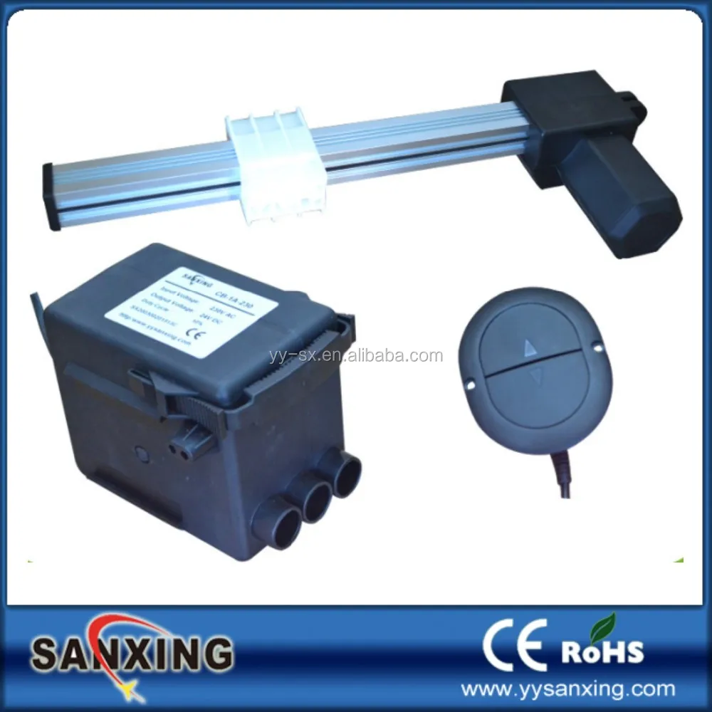 Wireless Remote Control Electric Linear Actuator for Height Adjustable ...