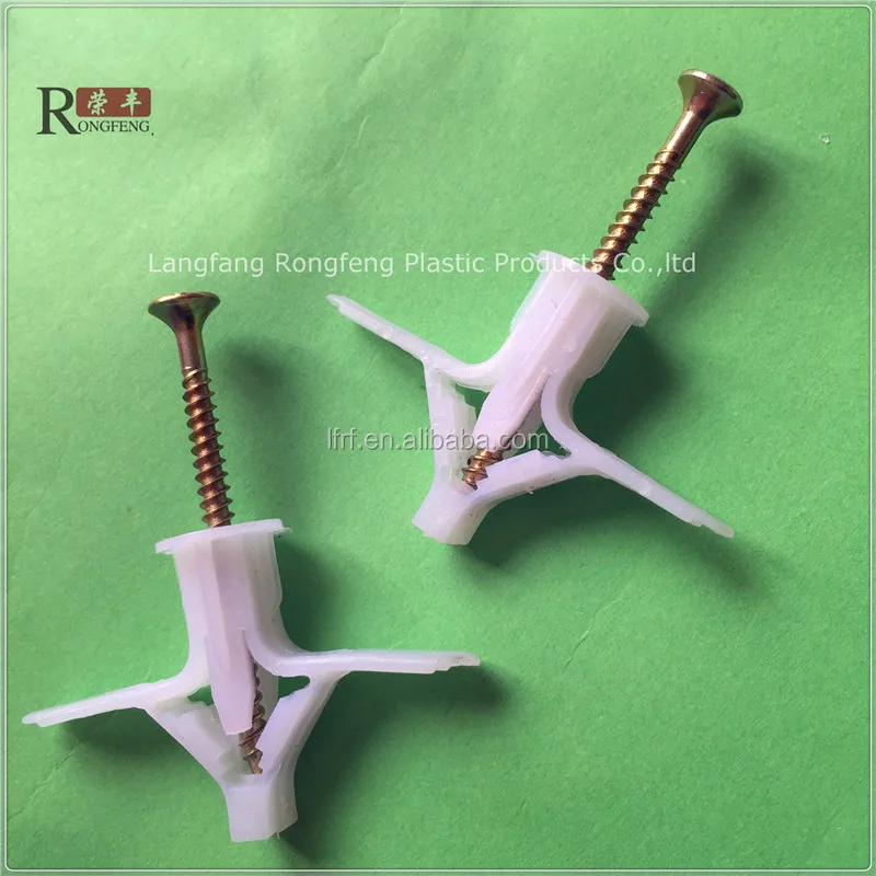 Winged Plastic Anchors - Buy Plastic Anchors,Plastic Toggle Wings ...