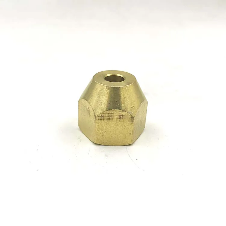 SAE45 Degree Flare Brass Fitting - Reducing Nut Female1/2