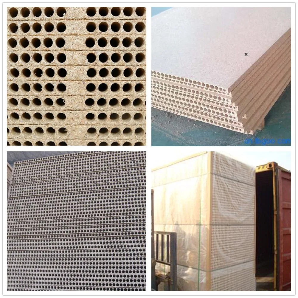 Hollow Core Particle Board / Chipboard,Tubular Chipboard For Door - Buy ...