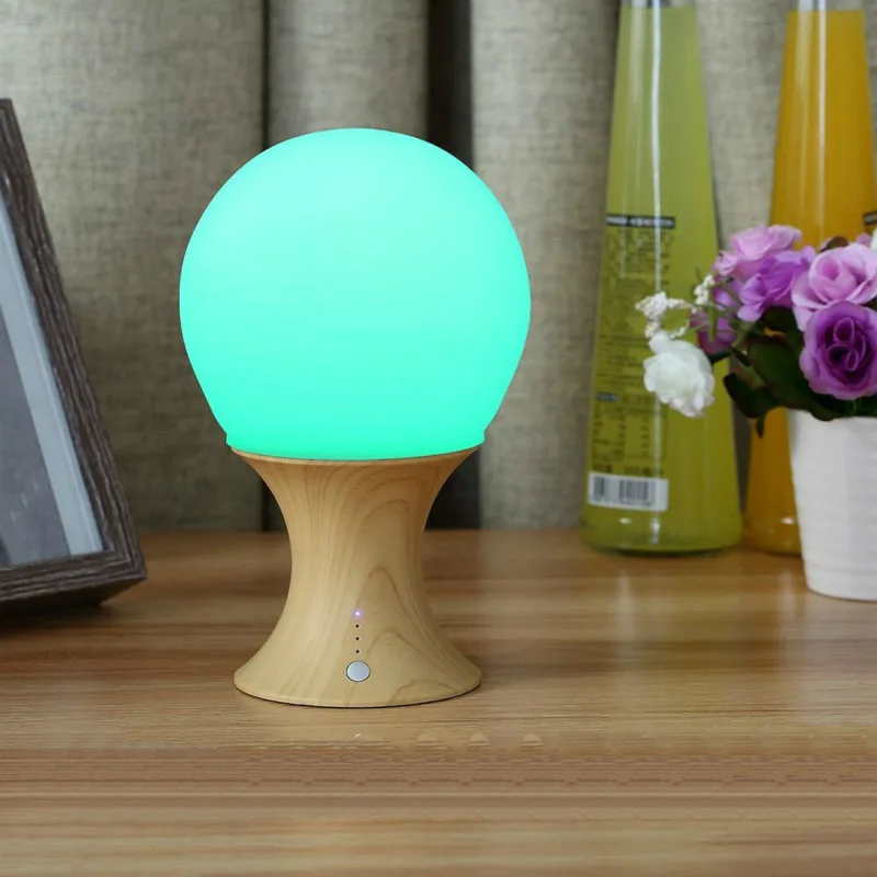 Mushroom Silicone Lamp Rechargeable Modern Night Light Desk Led Lamp ...