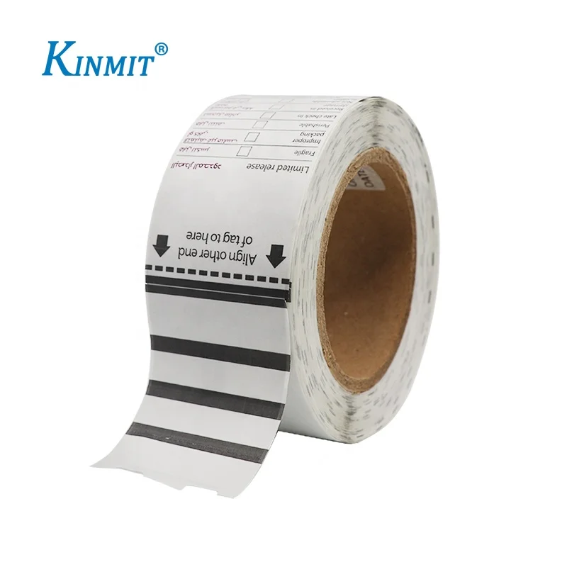 Custom Printing Self Adhesive Thermal Airline Luggage Tags