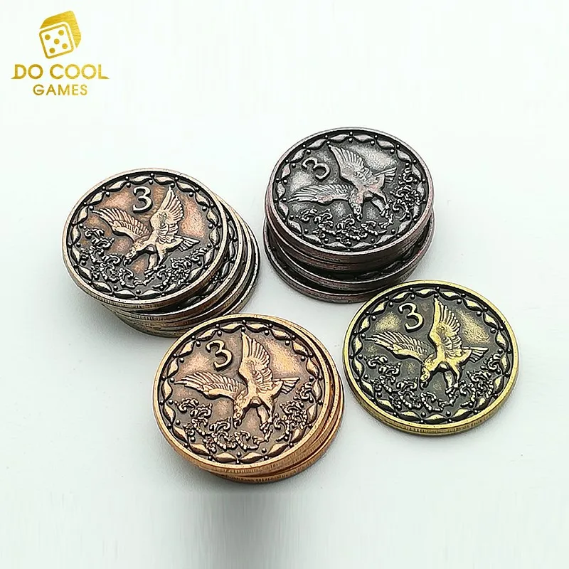 Do Cool Games - Customized Metal Tokens for Board Games