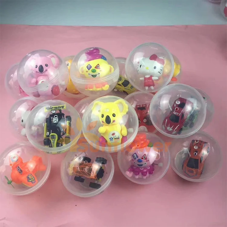 Good Quality Bulk Toy Vending Capsules Plastic Gashapon Toys For ...