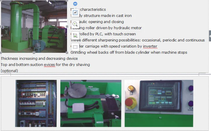 Dry Leather Shaving Machine For Cow,Sheep Skins/leather Processing ...