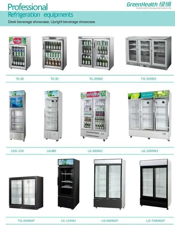 Indoor Small Display Fridge for Beer and Drinks - Greenhealth