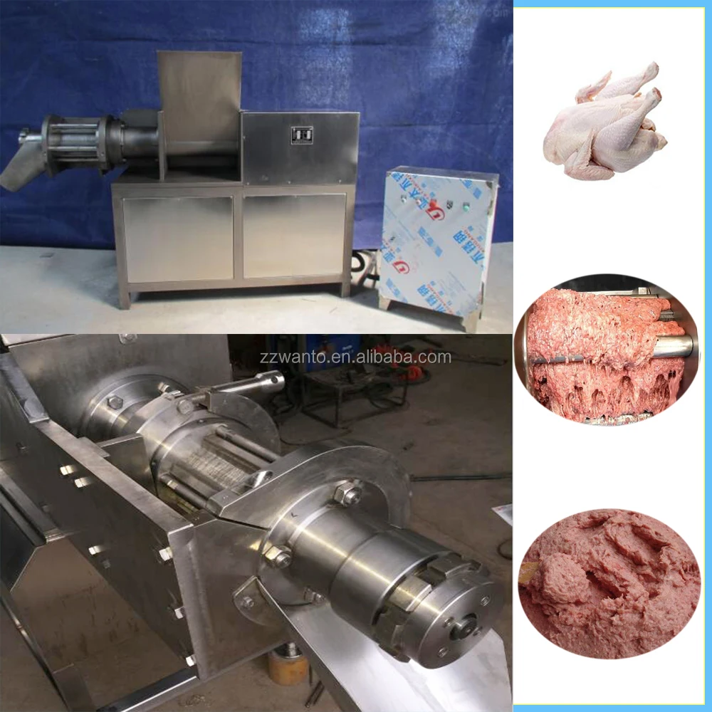 Poultry Meat Deboner Chicken Meat Bone Separating Machine - Buy Meat ...