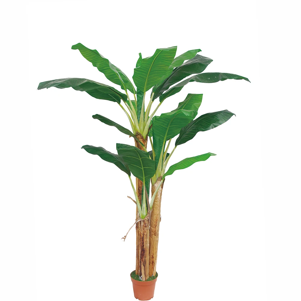 Newest Interior Large Artificial Plastic Banana Plant - Buy Artificial ...