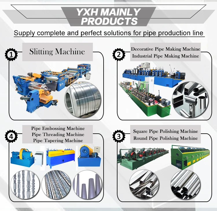 Stainless Steel Welding Tube Finning Machine / Pipe Roll Forming Line ...