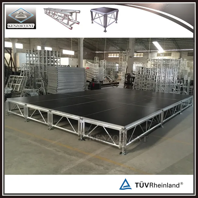 Used Portable Staging/mobile Folding Stage/portable Stage Stairs - Buy ...