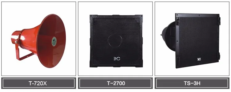 Itc Outdoor Pa System Speaker Weatherproof Horn Speaker Paging Horn ...