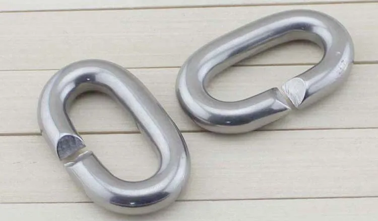 Ss304/316 Marine Chain C Linking Welded Ring - Buy C Chain Linking ...