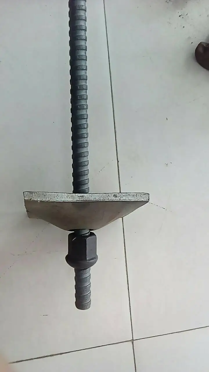 Anchor Bolt Support In Mine Tunnel - Buy Roof Bolts,Rock Bolt,Anchor ...