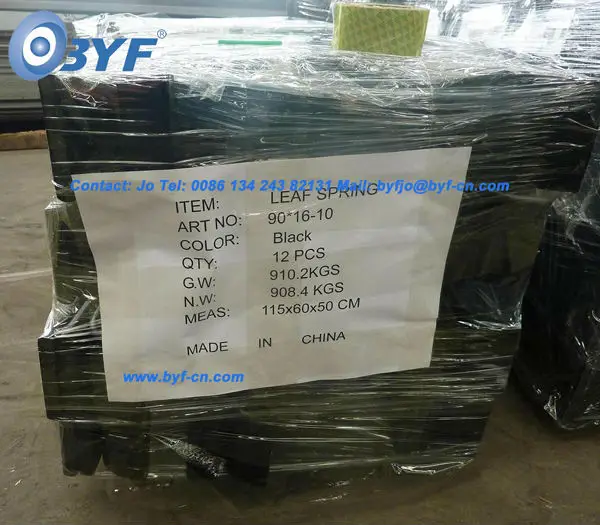 Heavy Duty Parabolic Leaf Spring For Dump Truck - Buy Dump Truck Leaf ...