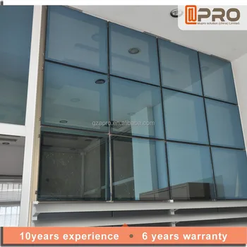 2016 New Design Frameless Glass Curtain Wall Unitized Curtain Wall ...