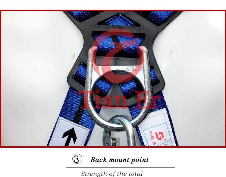 Lineman Climbing Belt - Full Body Safety with Double Lanyard