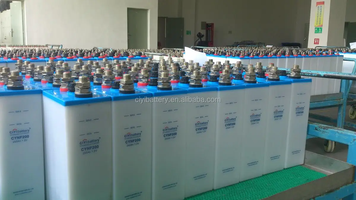 Nickel Iron Batteries - Long Life Cycles & 200ah Capacity