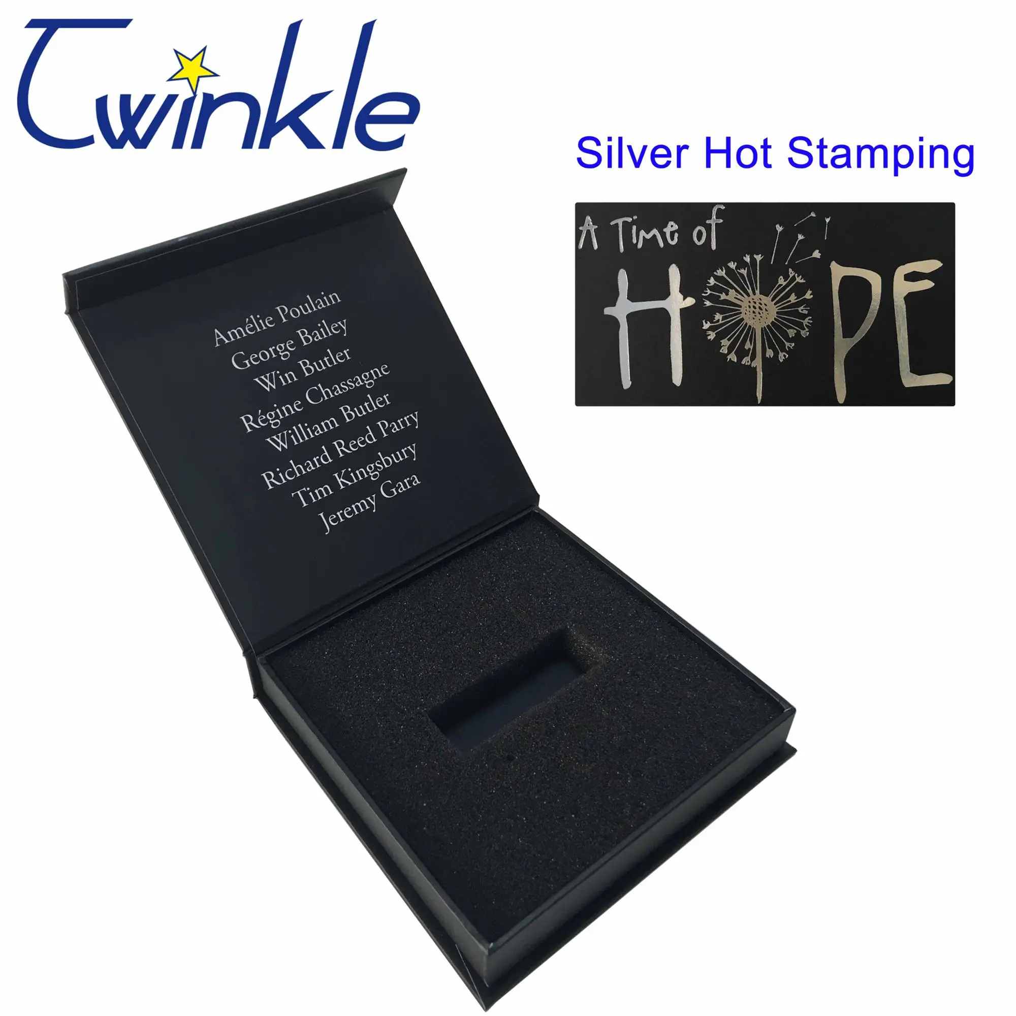 Strong Quality Usb Pen Drive Gift Box With Cut Out Eva/ Foam Insert ...