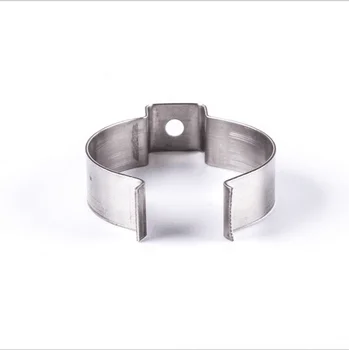 Custom Metal Stainless Steel T8 Tube Flat Spring Clip For Led Lighting ...