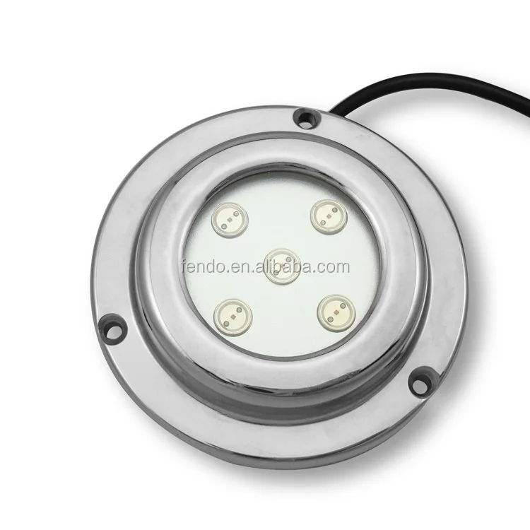 12 Volt Ip68 Colorful Round Led Underwater Boat Yacht Light Boat ...