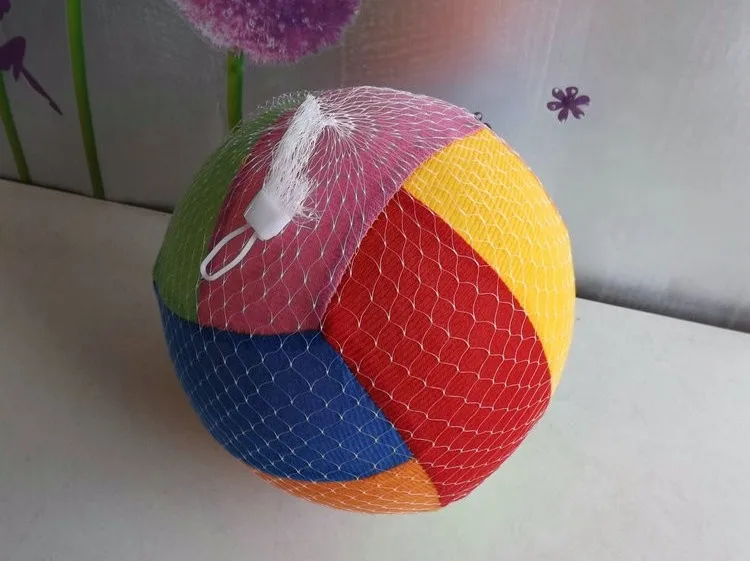 2018 Colorful New Cloth Covered Soccer Balls Entertainment Football ...