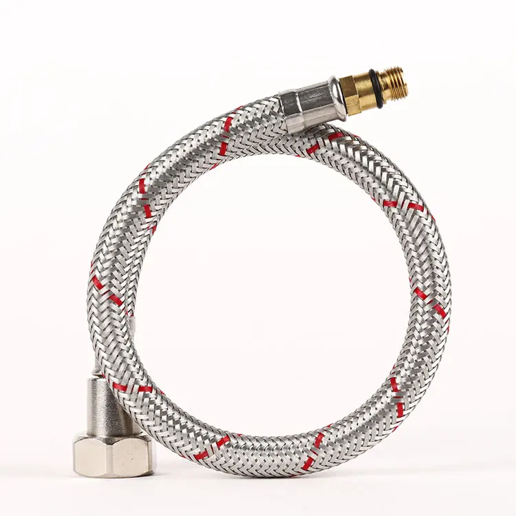 304 Stainless Steel Braided Kitchen And Bathroom Tap Flexible Hose For ...
