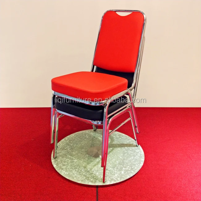 Banquet Stacking Chrome Chair - Modern & Durable
